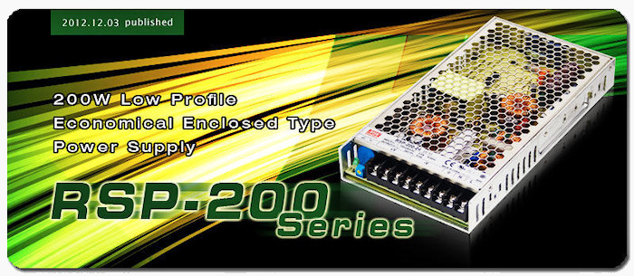 RSP-200 Power Supply Series Release Notes from Pollock Industries